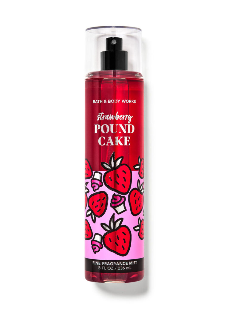 Bath and Body Works Strawberry Pound Cake Body Mist 236ml - Perfuma.lk - Perfume and Cologne ...