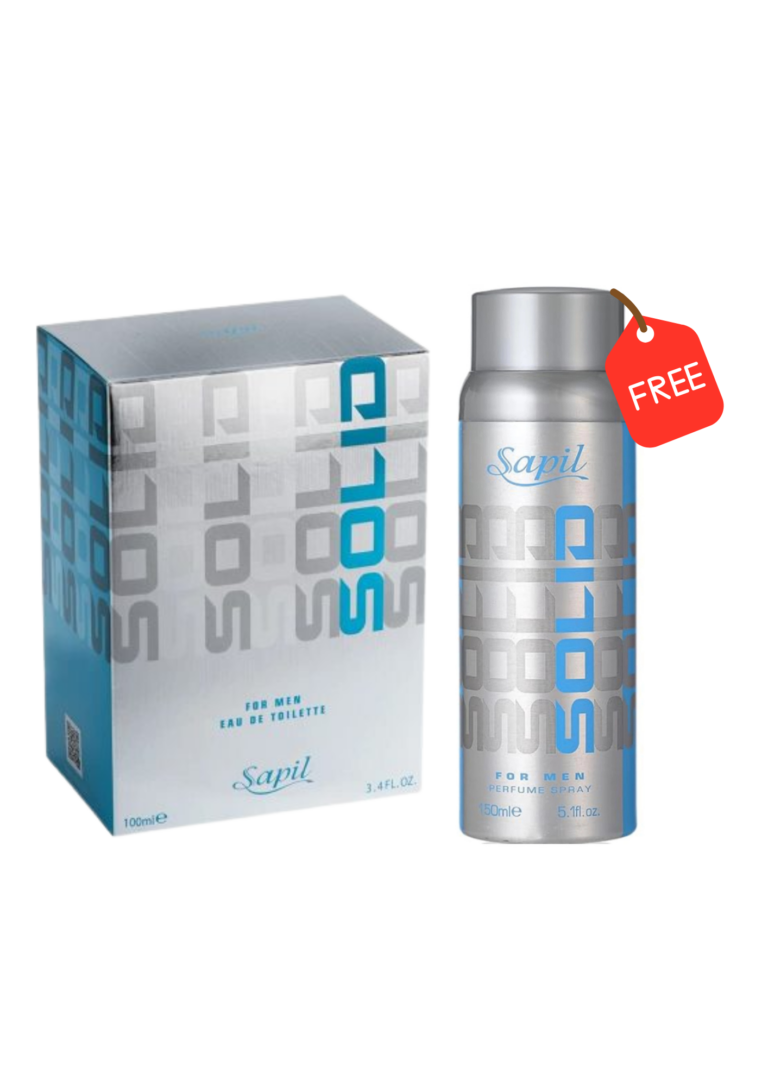 Sapil Solid Blue Perfume For Men Edt 100ml