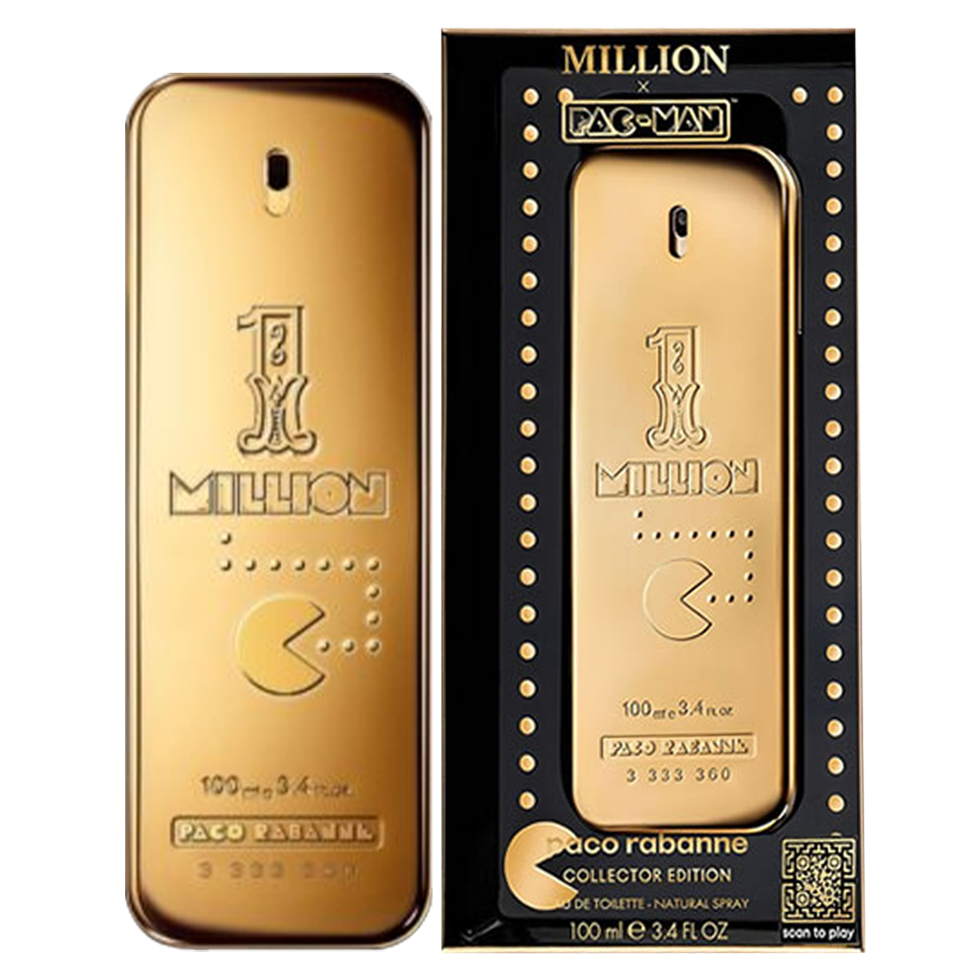 1 Million PAC-MAN Collector Edition Edt 100ml - Perfuma.lk