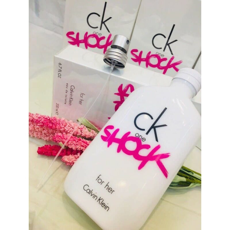 CK One Shock For Her Edt 200ml - Perfuma.lk - Sri Lanka